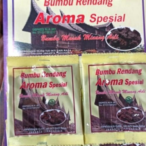 Jual Bumbu rendang/bumbu gulai/Aroma Spesial (SACHET) - Rendang(SACHET ...