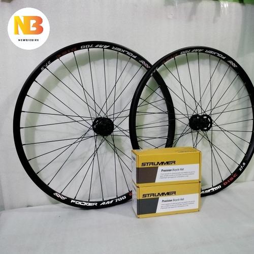 Jual Wheelset Strummer 27,5 650b 32 hole disc brake rims Folker Tawon ...