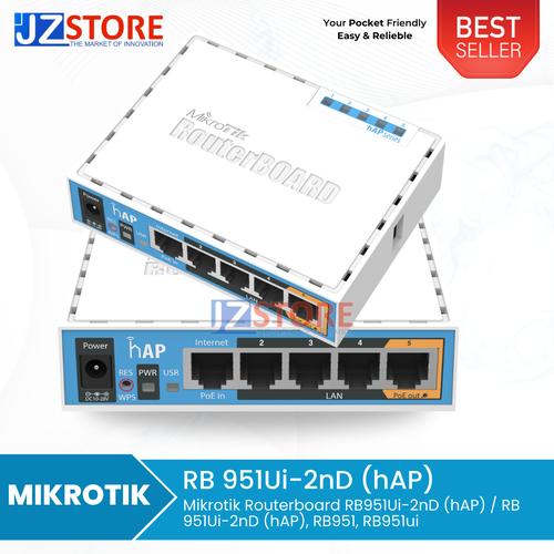 Jual Mikrotik Router RB951Ui-2nD (hAP) / RB 951Ui-2nD (hAP), RB951 ...