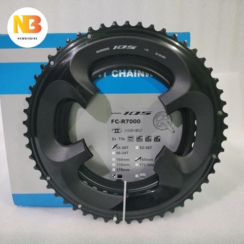 Jual Chainring Shimano 105 R7000 53-39t 11 Speed BCD 110 - Kab. Bantul - Newbie Bike Shop ...