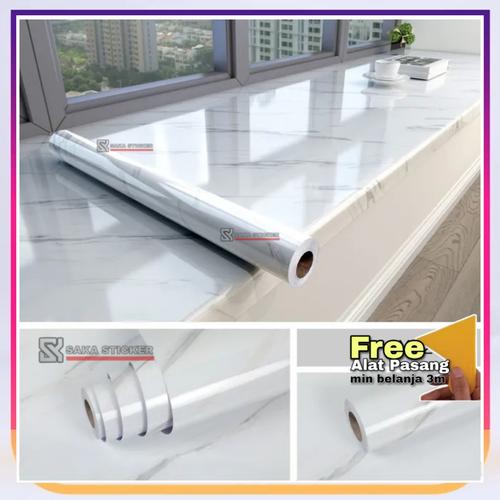 Jual Walpaper Dapur Anti Air Minyak Stiker Dinding Sticker Tahan Panas ...