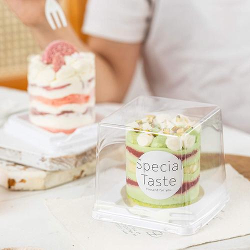 Jual Korean Cake Box With Spoon / Korean Bento Cake Box / Dessert Box ...