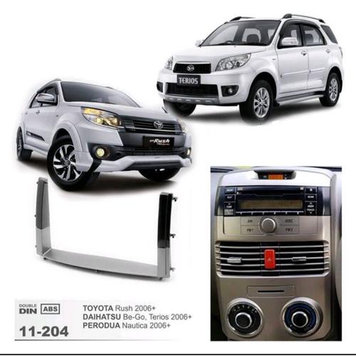 Jual Lampu panel ac rush terios model lama 3 titik superterang - Merah ...