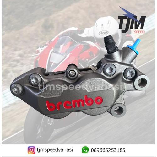 Jual Kaliper Brembo 4Piston 4P P4 Grey Original Italy Kanan Right - Kota Malang - Tjmspeed ...