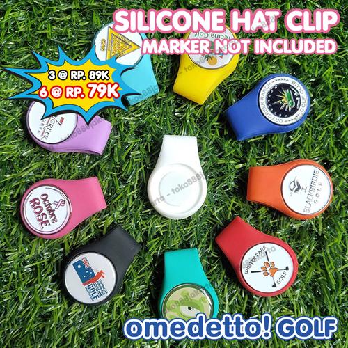 Jual SILICONE MAGNETIC HAT CLIP SILIKON MAGNET SILICON GOLF OMEDETTO ...