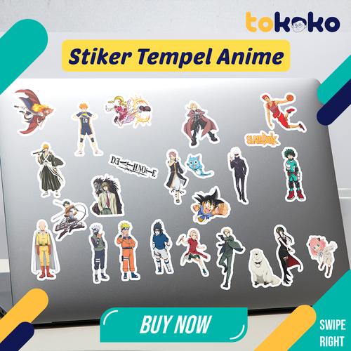 Jual Stiker Tempel Motif Anime Untuk Buku Laptop Tumbler Casing HP ...