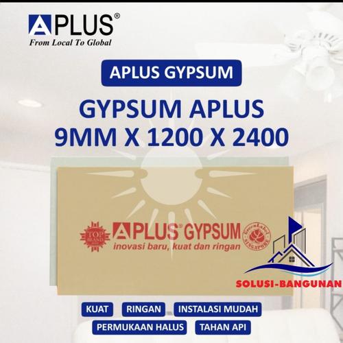 Jual Gypsum aplus 09mm 1200x2400 / plafon / gipsum / gypsum - Kab ...