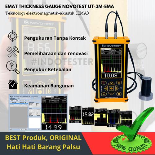Jual EMAT Thickness Gauge NOVOTEST UT-3M-EMA 1000% ORIGINAL - Kab ...
