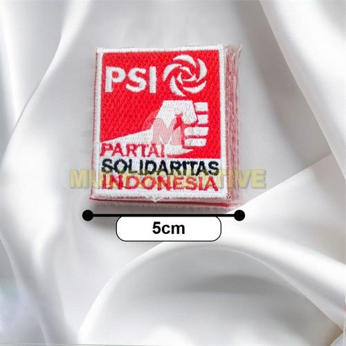 Jual Partai PSI Emblem Patch Bordir Logo Baru Partai PSI - Kab ...