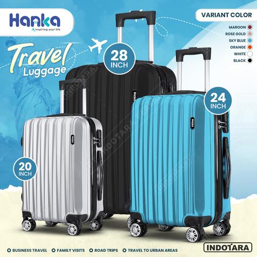 Jual Koper 20, 24, 28 Inch Hanka - Koper ABS Koper Bagasi Koper Kabin ...