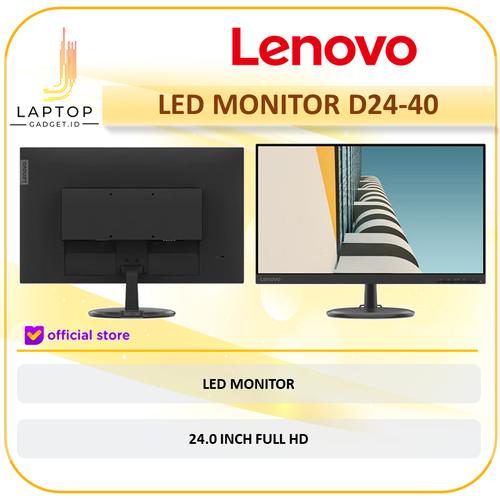 Promo LENOVO LED MONITOR D24-40 24.0 Inch Full HD Cicil 0% 3x - Jakarta Pusat - LAPTOP GADGET ID ...
