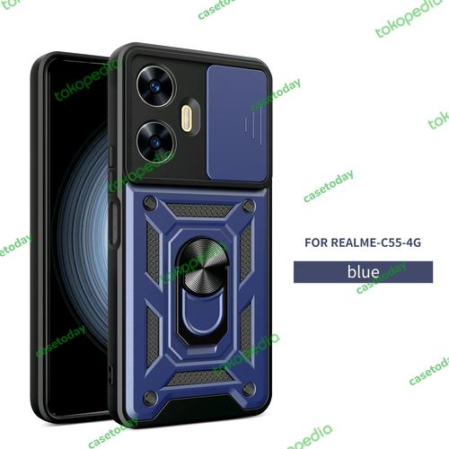 Jual Realme C51 C51S / C53 / C55 | Casing Case Transformer Ringstand ...