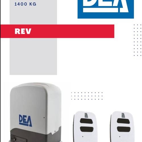 Jual Pagar Remot DEA REV 1400kg Mesin Gerbang Sliding Gate Otomatis ...