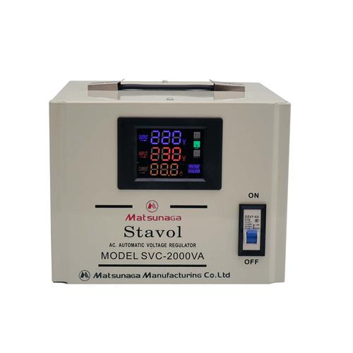 Jual Stavolt SVC 2000W Matsunaga / Stabilizer SVC 2000VA MTS / 2000 ...