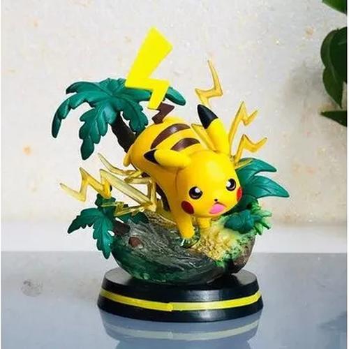 Promo READY Pokemon Figure Pikachu Ivysaur Chikorita Alolan Vulpix ...