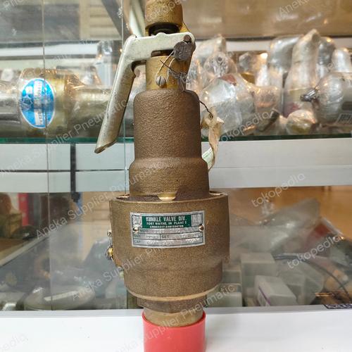 Jual PRESSURE RELIEF STEAM SAFETY VALVE KUNKLE 6186 GFOI 11/4 ...