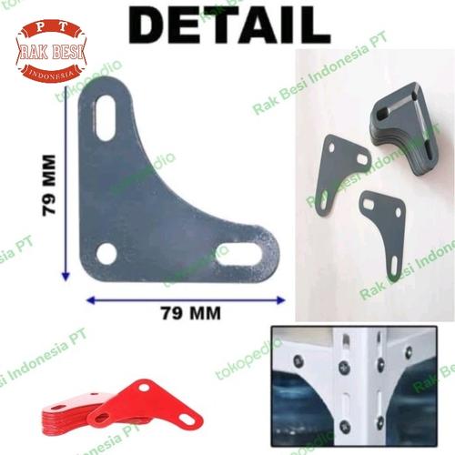 Jual rak besi siku lubang shelving hambalan - siku sudut - Kab. Bogor ...