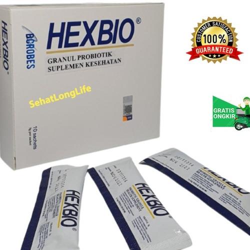 Jual Hexbio Probiotic isi 10 probiotik untuk kesehatan pencernaan ...