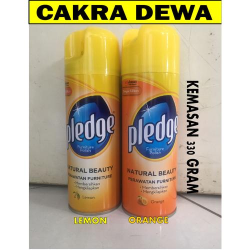 Jual PLEDGE Aerosol Orange Furniture Polish Pembersih semprot 350 gram ...
