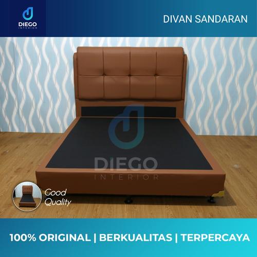 Jual Dipan divan sandaran Monaco tempat tidur untuk kasur 160 x 200 ...