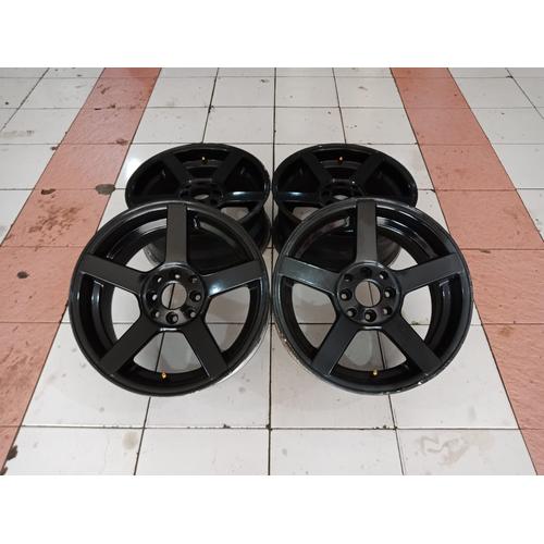 Jual velg bekas mobil racing vossen palang 5 ring 16 lebar 7 pcd 4x100/114 - Kab. Bekasi - TOKO ...