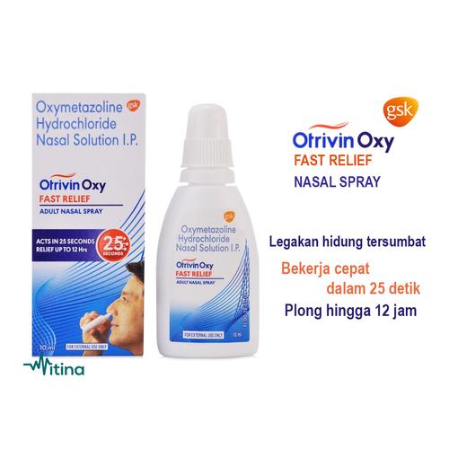 Jual Otrivin Fast Relief Nasal Spray Dewasa Hidung Tersumbat Original ...