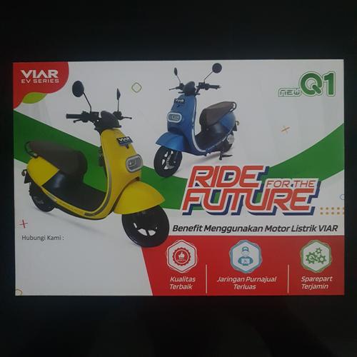 Jual Brosur Viar Q1 ( flyer ) - Kota Semarang - BESIEGE_HOBBY | Tokopedia
