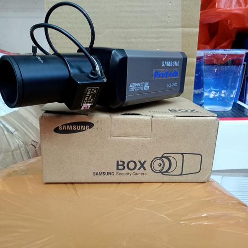Jual CCTV Samsung Analog SCB-2000 Kamera Cctv BoX Zoom Lensa FERIVOKAL ...