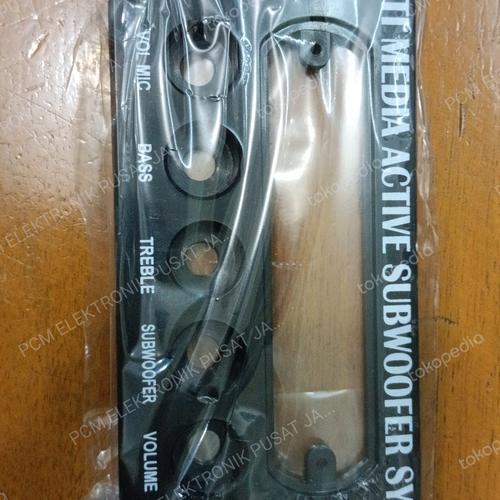 Jual 1102 panel tone control multimedia active aktif speaker subwoofer ...