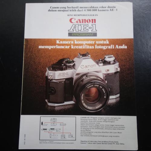Jual iklan jadul Camera Canon copotan majalah lawas original - Kab ...