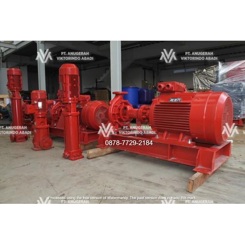 Jual Pompa Hydrant Fire Fighting Pump Diesel Motor With Control Panel ...