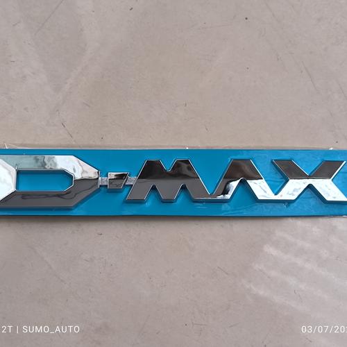 Jual satu biji emblem tulisan DMAX emblem D-MAX isuzu d-max - Jakarta ...