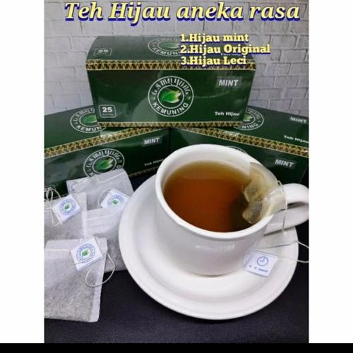 Jual Teh Hijau celup gambyong aneka rasa - Hijau Mint - Kab ...