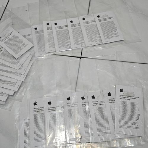 Jual kartu garansi apple ibox - Kota Surabaya - kelangantenan | Tokopedia