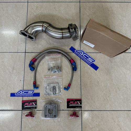 Jual Bolt On Kit Turbo IHI RHF4 2KD Innova Diesel Fortuner Diesel RHF 4 ...