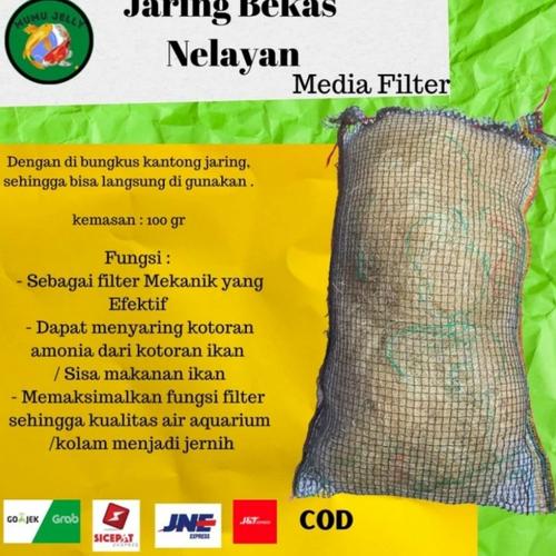 Jual JARING NELAYAN FILTER KOLAM IKAN, JARING BEKAS NELAYAN - Kab ...
