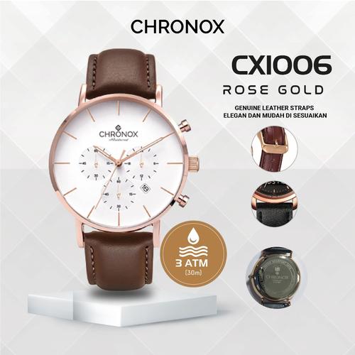 Jual Jam Tangan CHRONOX CX1006 MAN - WHITEGOLD (B1-B5) Murah Termurah ! - Jakarta Pusat - New ...