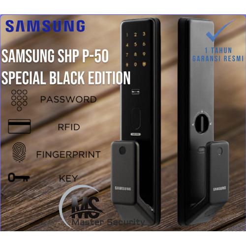 Jual Digital Door Lock Samsung P50 New Special BLACK edition - Kota ...