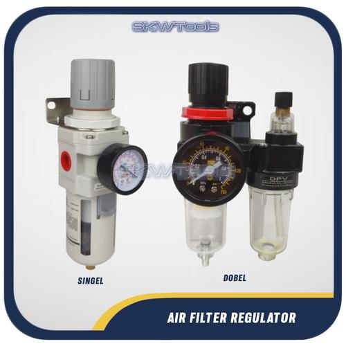Jual Air Filter Regulator Unit Regulator Angin Pneumatic Filter Udara ...