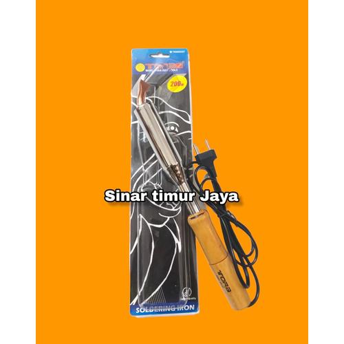 Jual Tora Electric Iron Solder Listrik Besar 200 Watt Model Lurus Gg ...