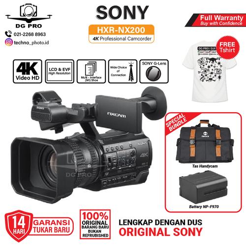 Jual Sony HXR-NX200 4K Professional Camcorder Sony NX200 NX 200 ...