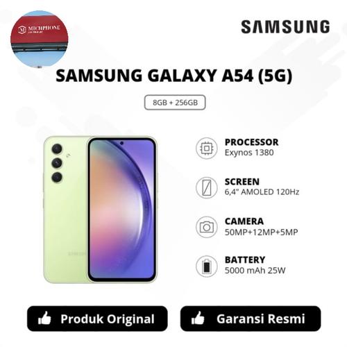 Jual samsung galaxy a54 5g 8/256gb - Hitam, Ram 8/256 GB - Kota Depok ...