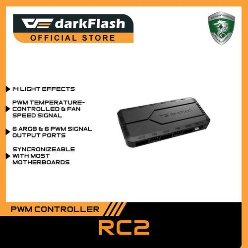 Jual Fan Kontroller darkFlash RC2 PWM Controller Fan darkFlash ...