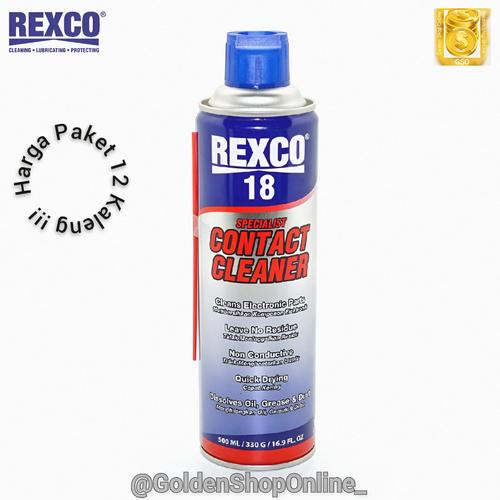 Jual Rexco 18 Contact Cleaner 500ml (Harga Paket isi 12 Kaleng ...