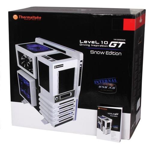 Jual Thermaltake Level 10 GT Snow Edition Case Full Tower Casing Gamer ...