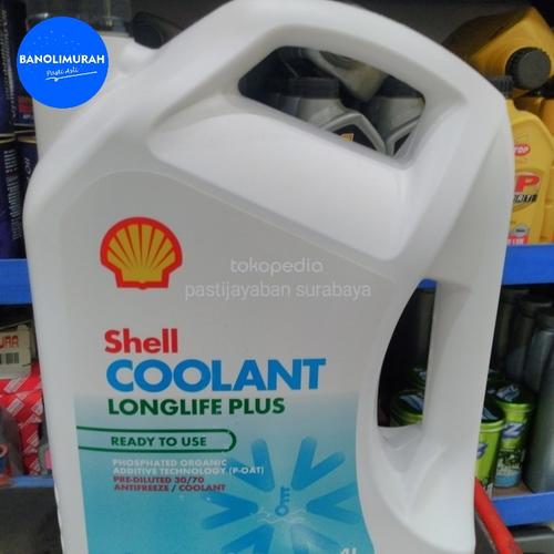 Jual Shell Coolant Longlife Plus Air Pendingin Radiator 4L - Kota ...
