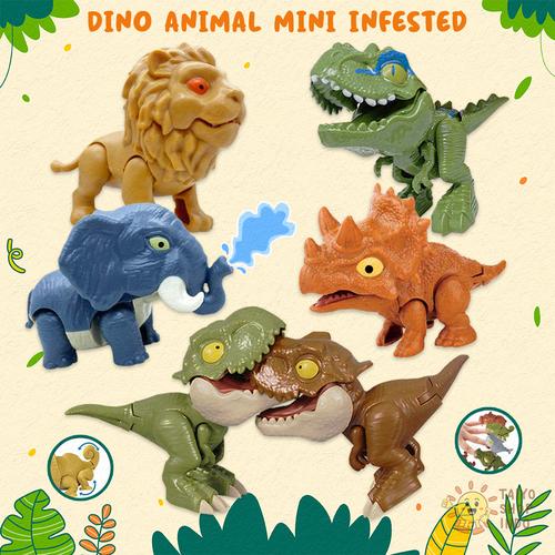 Promo Mainan Anak Dinosaur Infested Mini Dinosaurus Dino Animal Figur ...