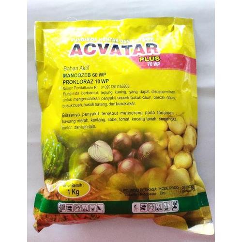 Jual Fungisida ACVATAR PLUS 70WP, kontak dan sistemik, busuk daun ...