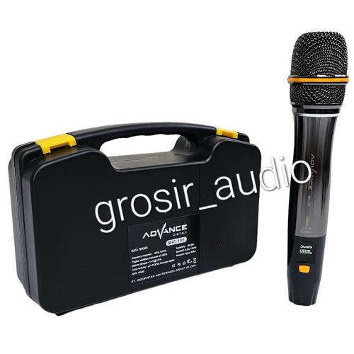 Jual MIC WIRELESS ADVANCE 105,MIC BESI ADVANCE,MICROPHONE WIRELESS ...