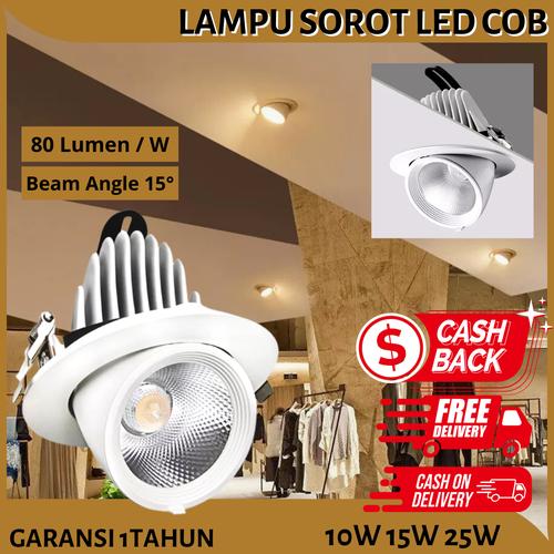 Promo LAMPU KEONG LED NOSE LIGHT LAMPU SOROT SPOT LIGHT 10w 15w 25w ...